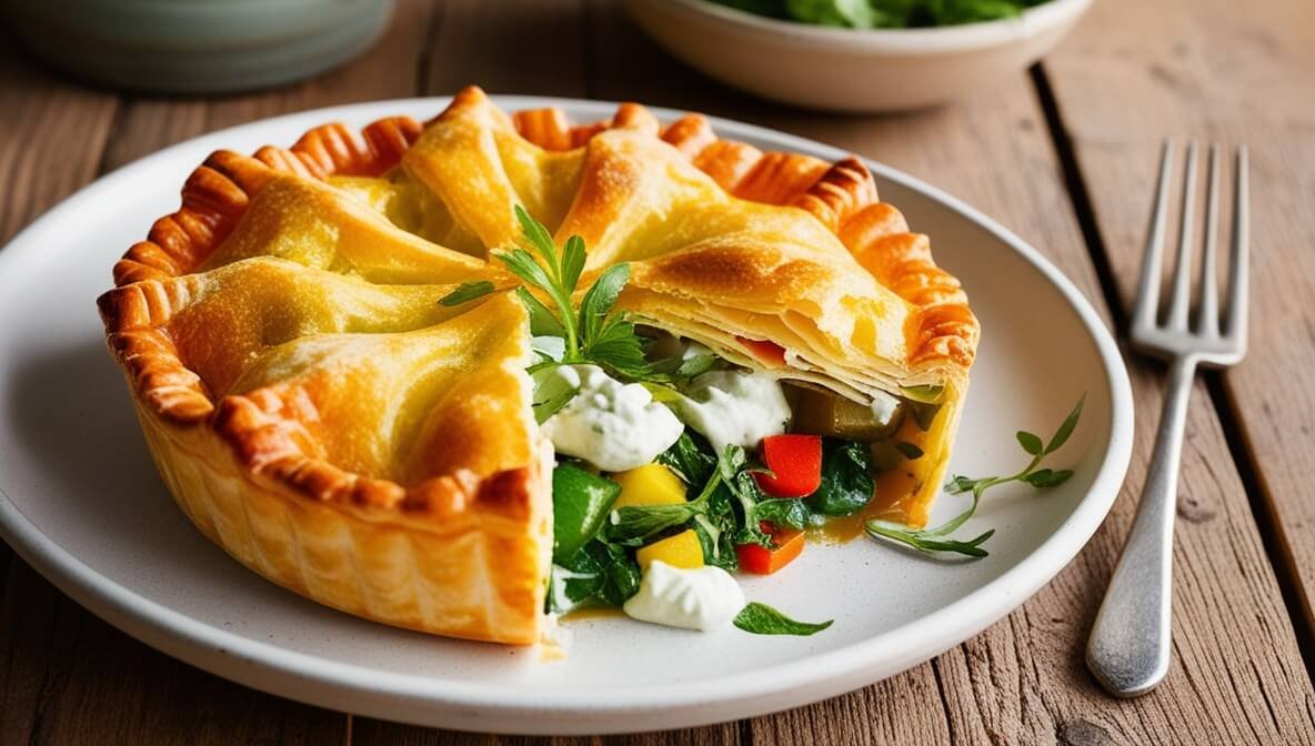 Empadão De Grão-de-Bico Com Palmito: Saudável E Delicioso