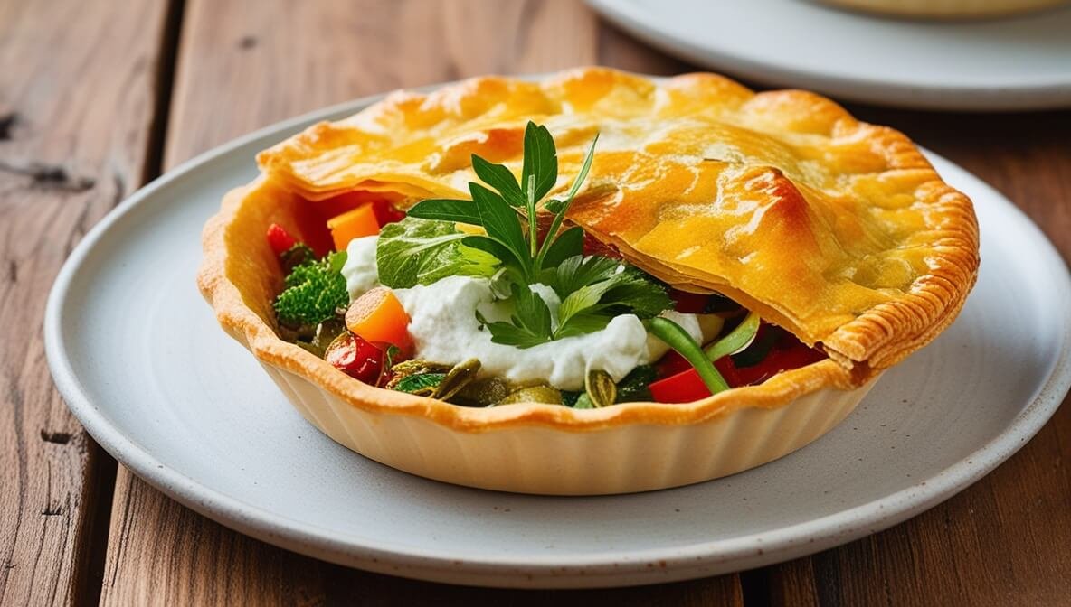 Empadão De Grão-de-Bico Com Palmito: Saudável E Delicioso